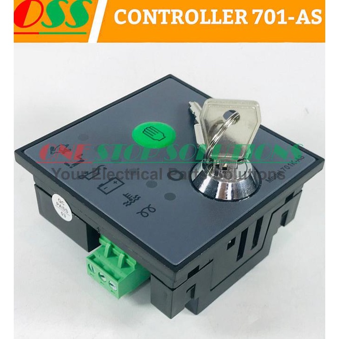 Jual Controller 701K-As 701 K As Model Dse701 Automatic Start Kunci Kontak | Shopee Indonesia