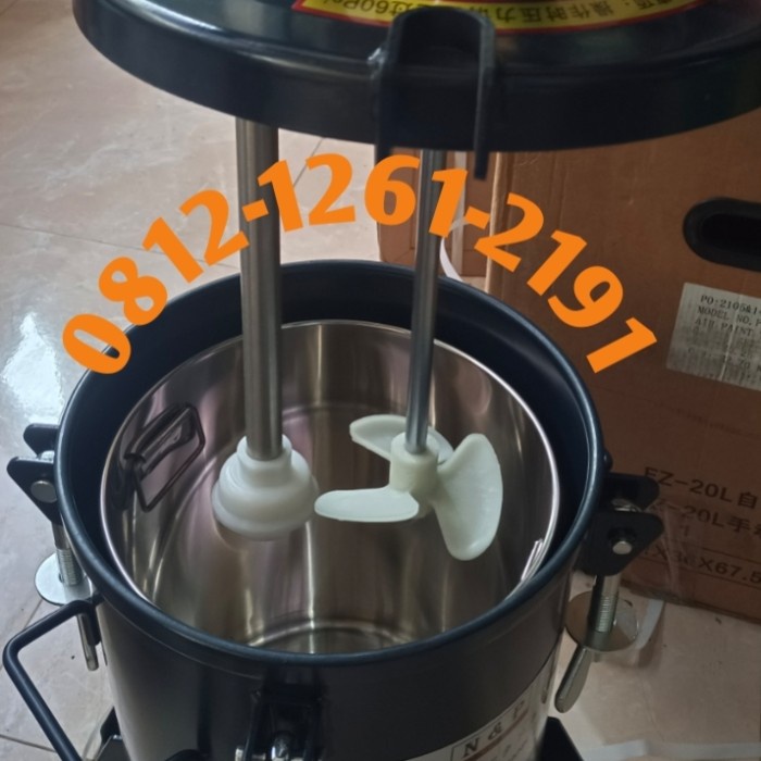Jual New Paint Pot Alat Pengaduk Cat N & P - Paint Tank Pt- 20 Liter ...