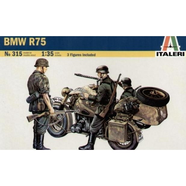 Jual Terbaik Italeri 315 1/35 BMW R75 with Sidecar GratisOngkir ...