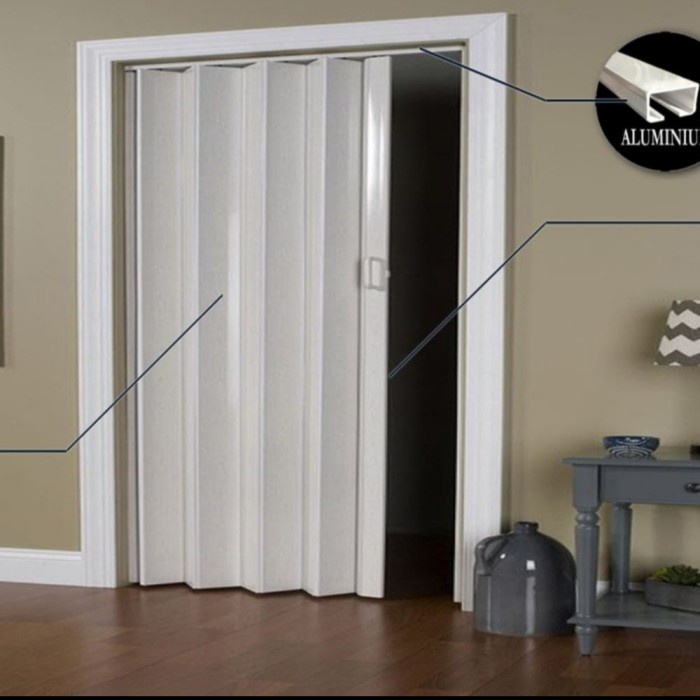 Jual FOLDING DOOR HOZE /PINTU LIPAT PVC | Shopee Indonesia