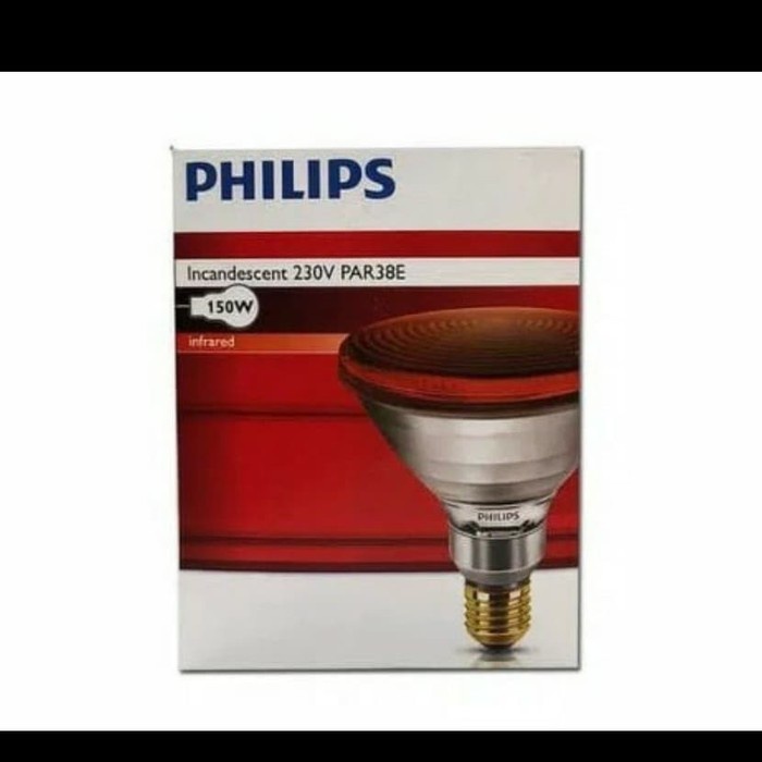 Jual Lampu Infrared Philips Infraphil PAR38 IR 150W / Bohlam ...