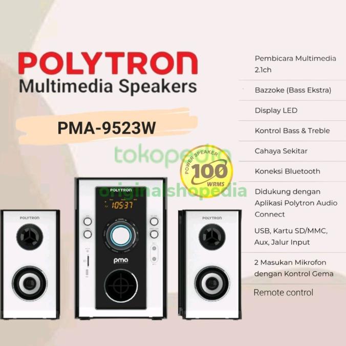 Jual """""] Polytron PMA9523 polytron multimedia speaker polytron pma ...