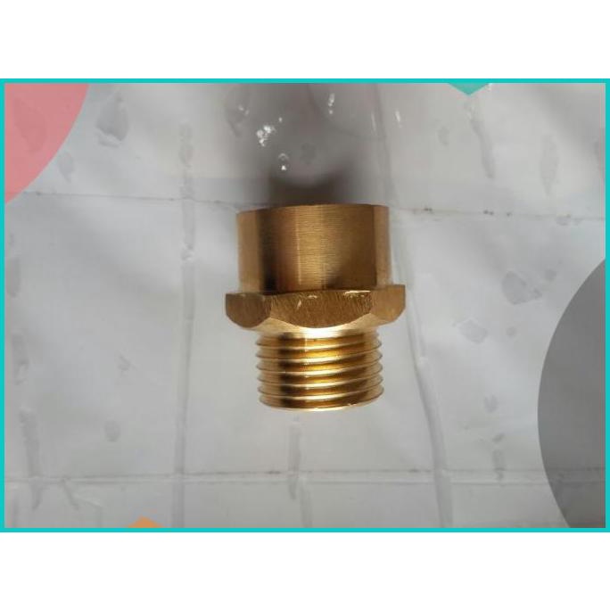 Jual NEPEL PLUG SOK 1/2" X 1/2" KUNINGAN 20JVLZ3 perkakas perkakas ...