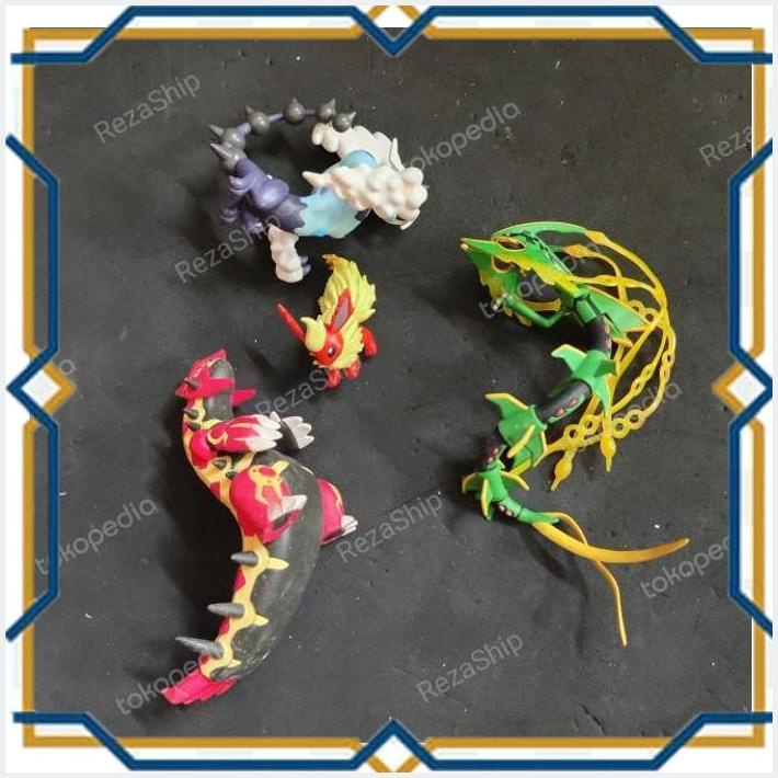 Jual [LFM] TAKARA TOMY MONCOLLE MEGA RAYQUAZZA GROUDON THUNDURUS ...