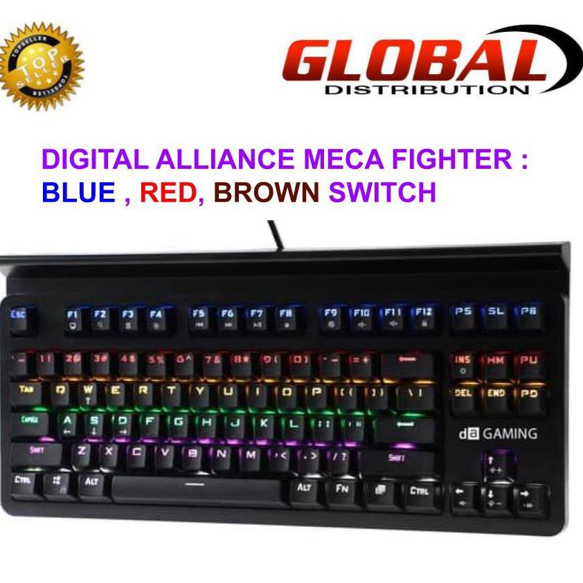 Jual Keyboard Digital Alliance Meca Fighter / Keyboard DA Meca Fighter ...