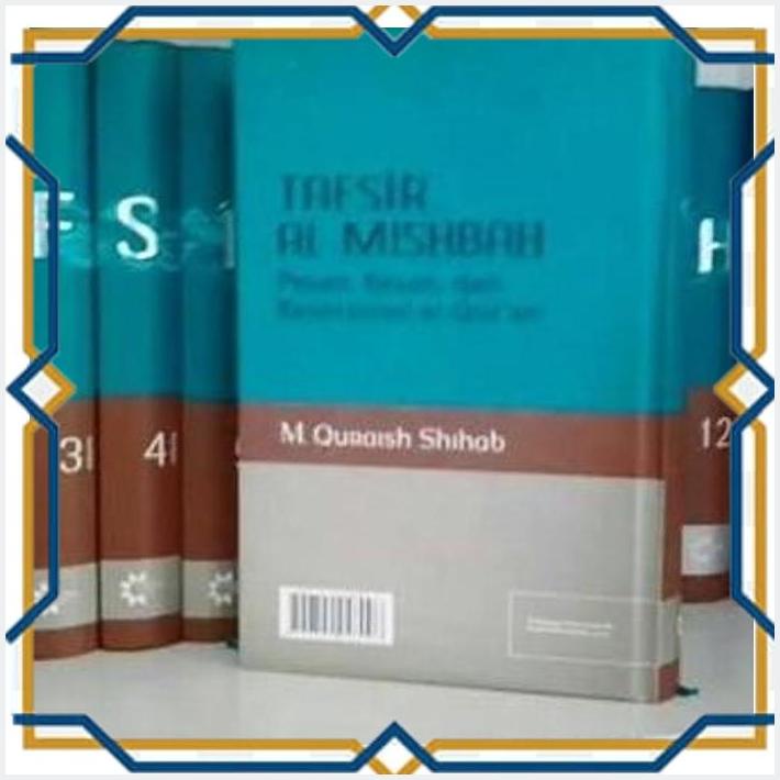 Jual [klf] hard cover buku tafsir al misbah - tafsir al mishbah 15 jilid - m. quraisy shihab ...