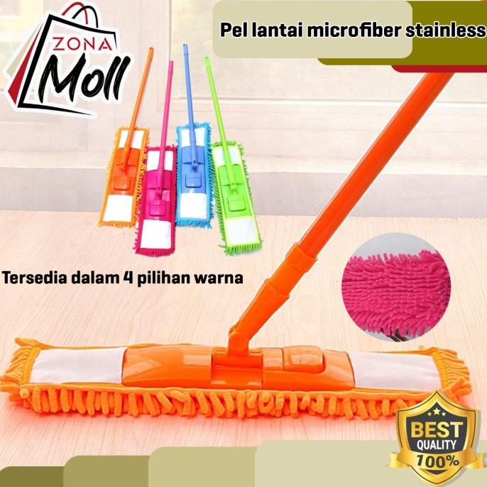Jual SET ALAT PEL LANTAI CENDOL MICROFIBER MAGIC FIBER CLEAN LAP FLOOR ...