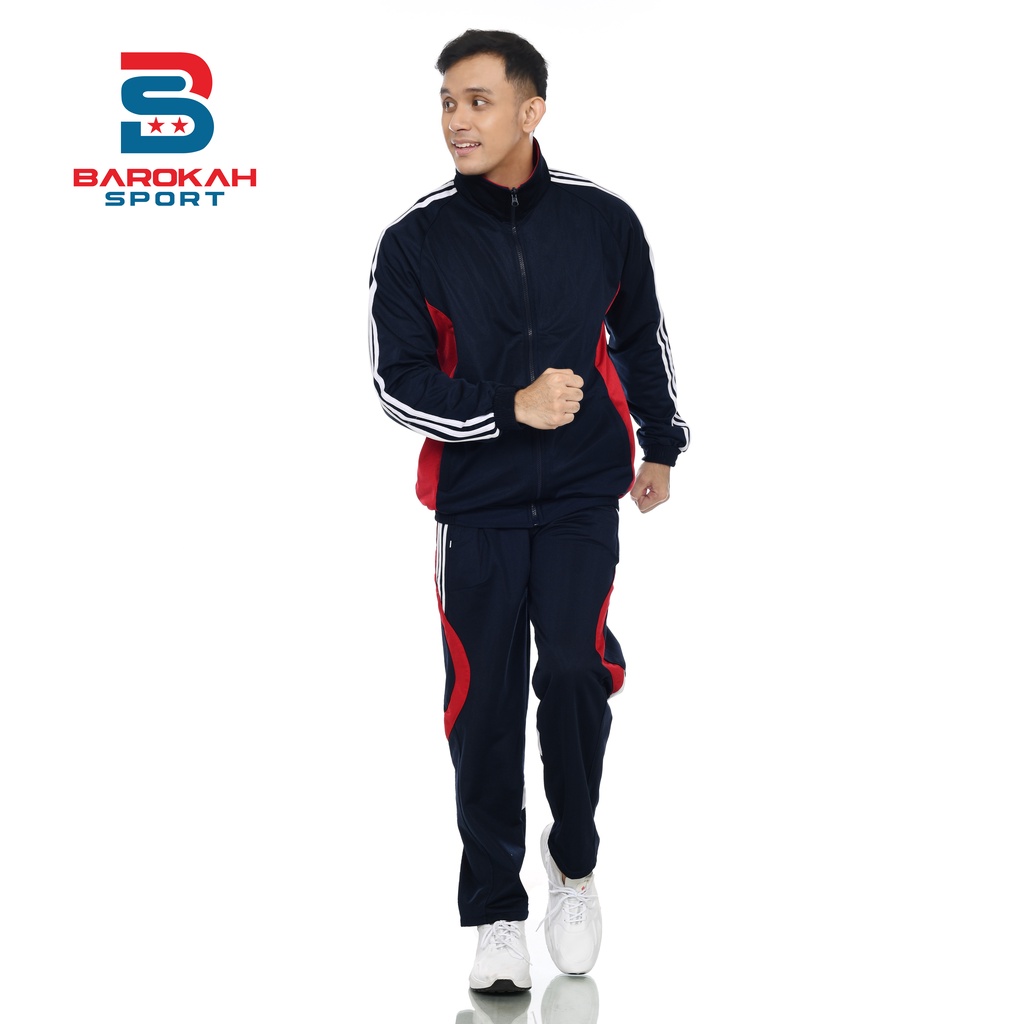 Jual Setelan Seragam Jaket Celana One Set Olahraga Gym Running Sauna ...