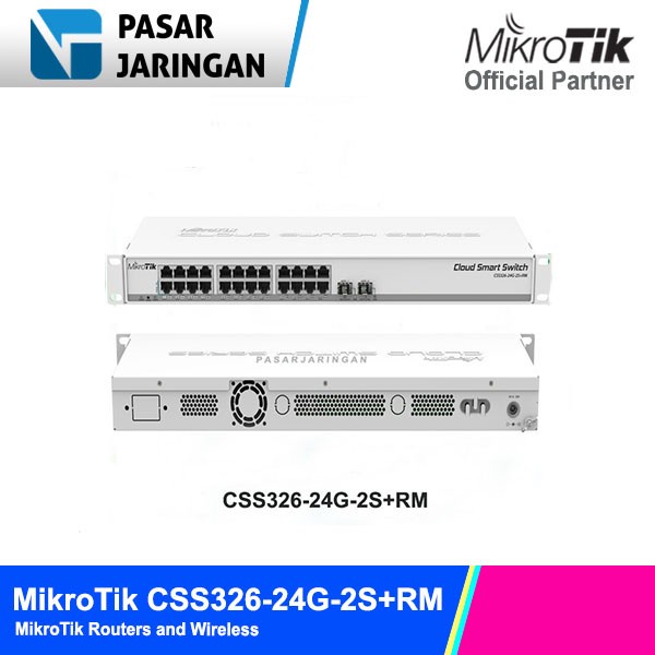 Jual Mikrotik CSS326-24G-2S+RM | Shopee Indonesia