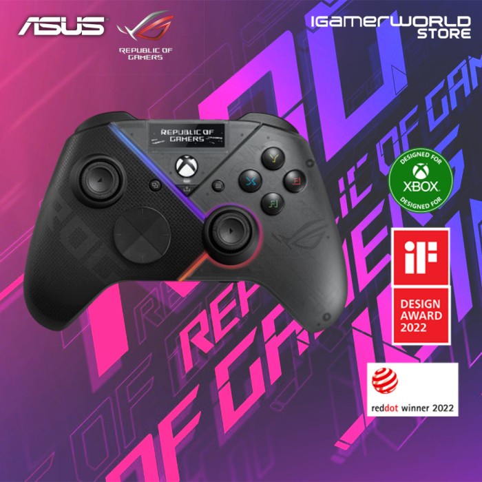 Jual ASUS ROG RAIKIRI PRO WIRELESS PC CONTROLLER FEATURES AN OLED ...