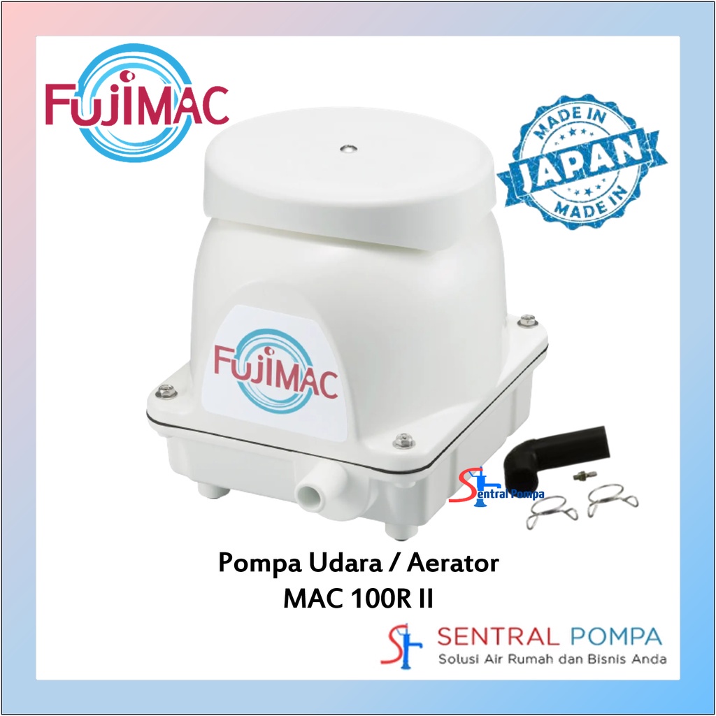 Jual FujiMAC 100R II Pompa Udara / Pompa Gelembung / Blower / Aerator ...