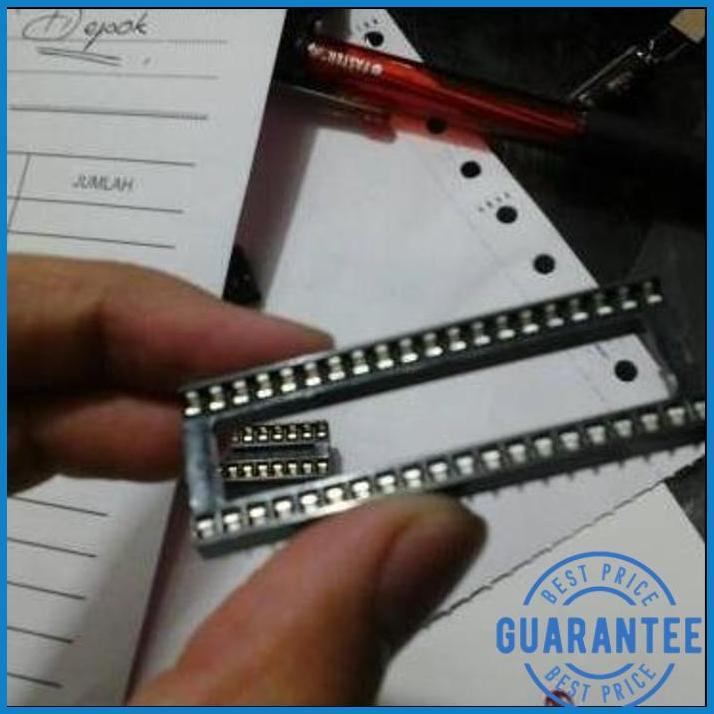 Jual SOKET IC 40P 40 PIN SOCKET IC KAKI 40PIN ADAPTER 2X20 DIP ATMEGA ...