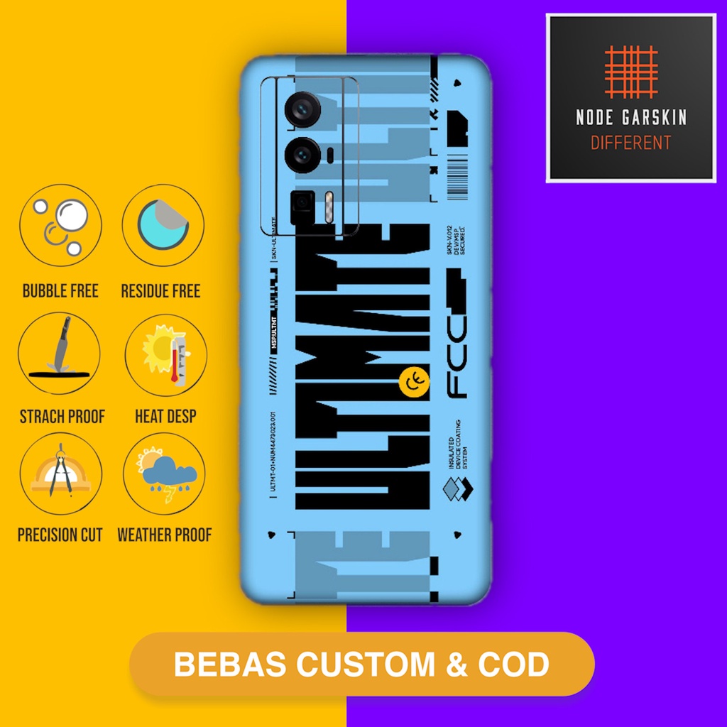 Jual Garskin Skin Poco F5 Pro Fullbody Atau Backonly Ultimate 6 - Vinyl ...