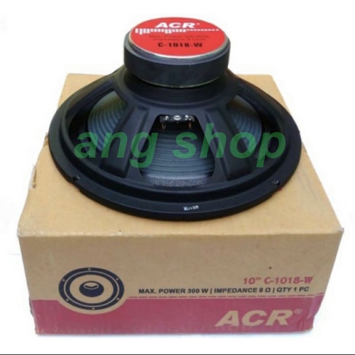 Jual Speaker Mic 10 Inch Inci In Woofer Acr C-1018W Acr Wufer Wofer ...
