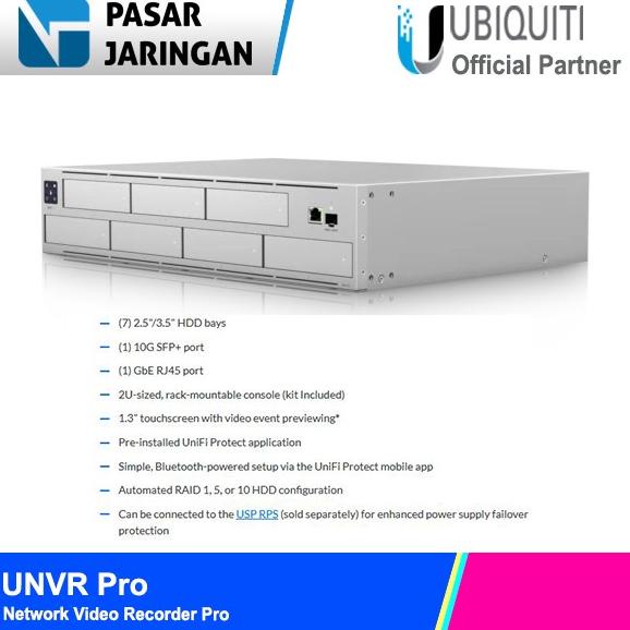 Jual UBIQUITI UNVR PRO UniFi Protect Network Video Recorder Pro ...