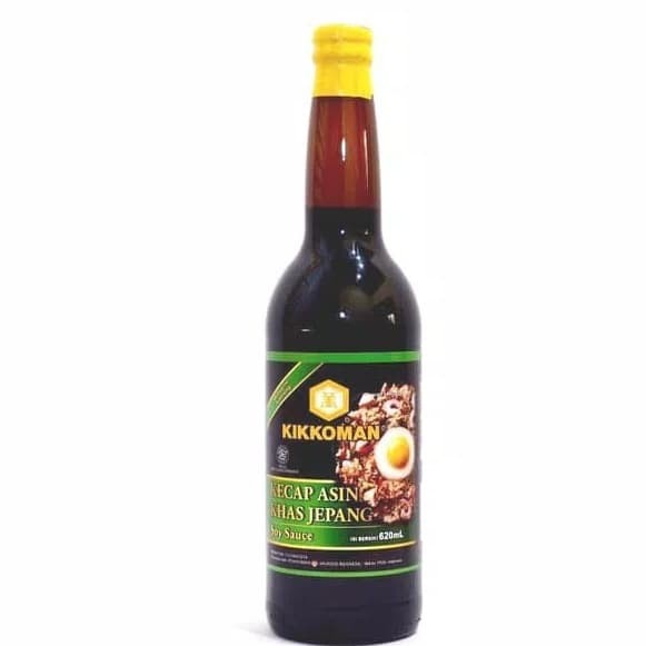 Jual Kecap Asin Jepang Kikkoman 620 Ml Soy Sauce Halal | Shopee Indonesia