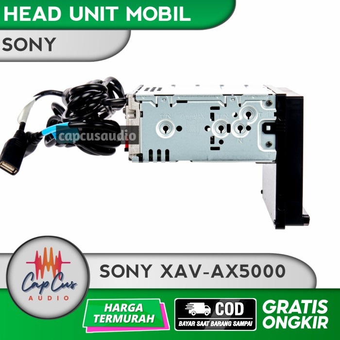 Jual Termurah Sony Xav-Ax5000 / Ax 5000 Head Unit Double Din 7 Inch ...