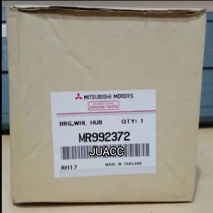 Jual Bearing Roda Depan Mitsubishi Triton/Pajero Mr992372 Original Kode ...