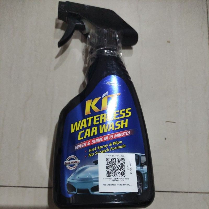 Jual Kit waterless car wash botol spray 500 ml | Shopee Indonesia