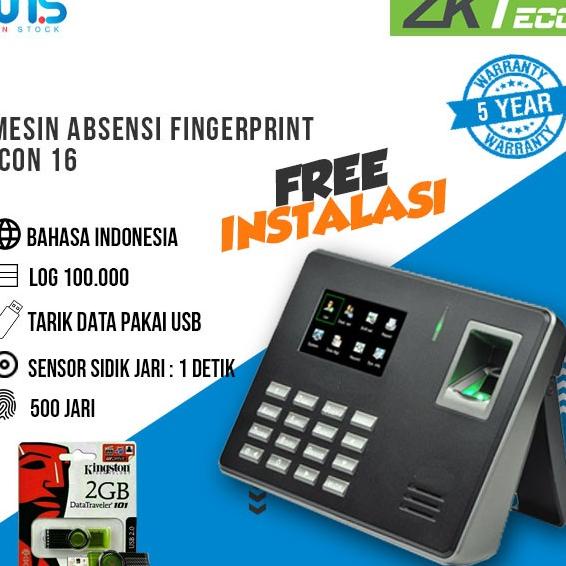 Jual Mesin Absen Fingerprint Ins 16 - Absensi Sidik Jari Standalone | Shopee Indonesia