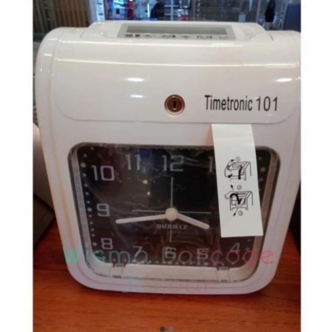 Jual Mesin Ceklok Mesin Absen Kartu Jam Timetronic 101 | Shopee Indonesia