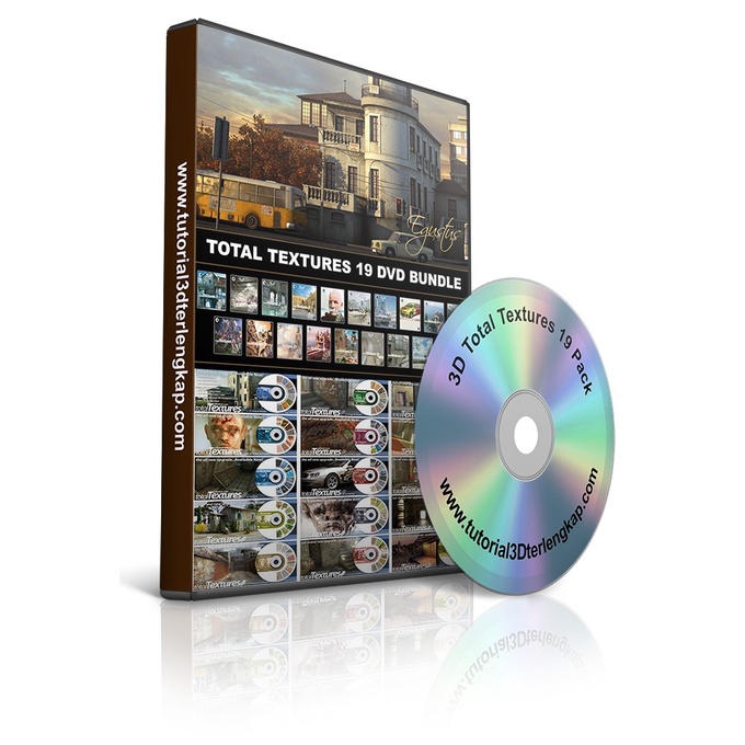 Jual 3DTotal Textures 19 Pack Architecture for 3ds Max, Sketchup, ArchiCAD | Shopee Indonesia