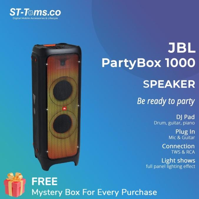 Jual JBL Partybox 1000 /Party Box 1000 Bluetooth Speaker Premium High ...