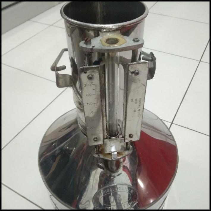 Jual DISKON BEJANA UKUR SPBU / BEJANA UKUR 10 LITER / BEJANA UKUR ...