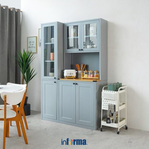 Jual Informa Scott Kabinet Dapur - Abu-Abu Kitchen Cabinet Lemari ...