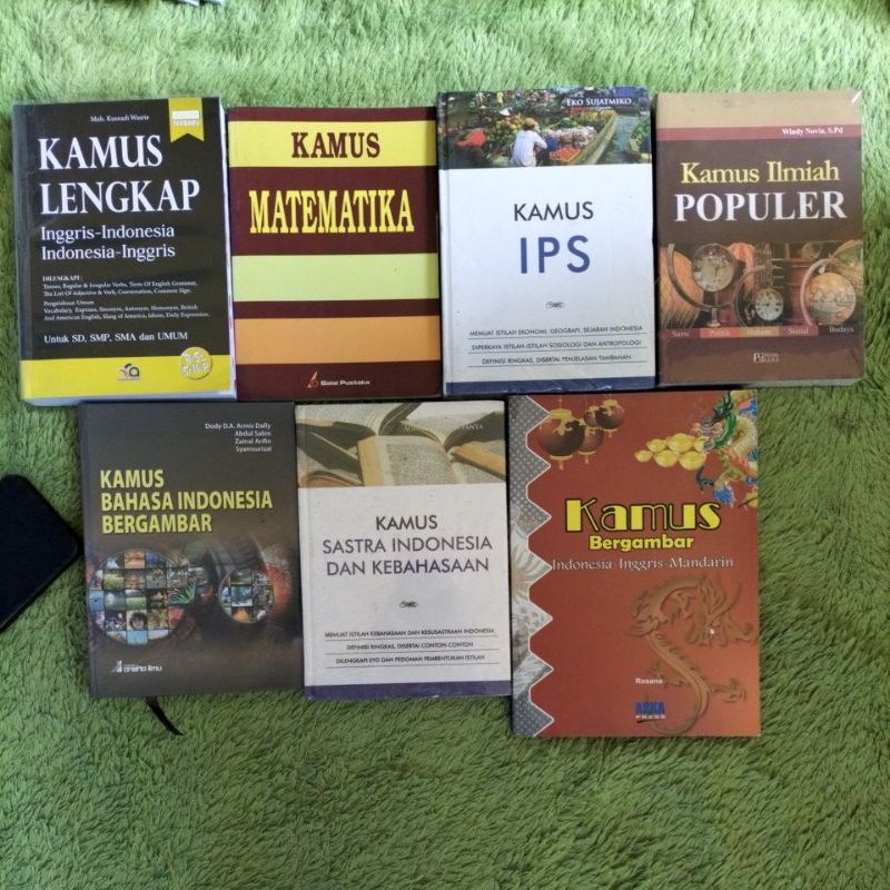 Jual ORIGINAL BUKU KAMUS LENGKAP INGGRIS INDONESIA BERGAMBAR INDONESIA ...