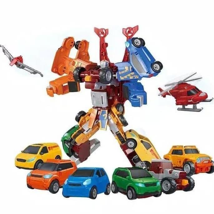 Jual Mainan Anak Tobot GIGA 7 Transformer Tobot Mini GIGA7 Series ...