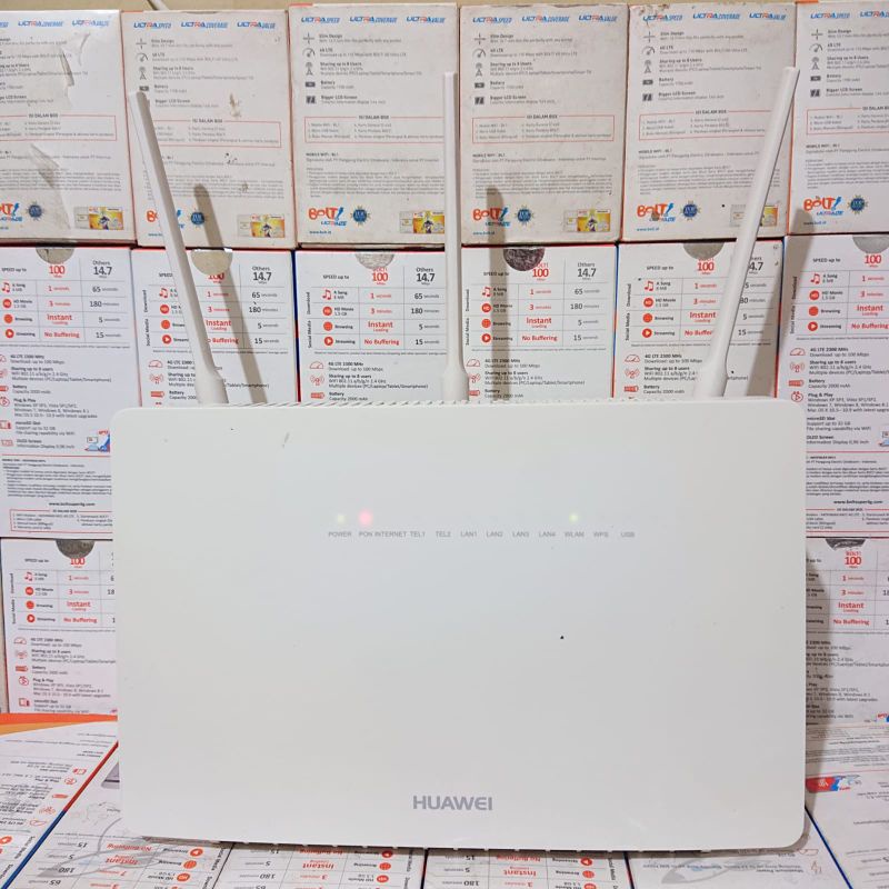 Jual HUAWEI HG8245U Dual Band Router GPON ONT PREMIUM [Unit Adaptor ...