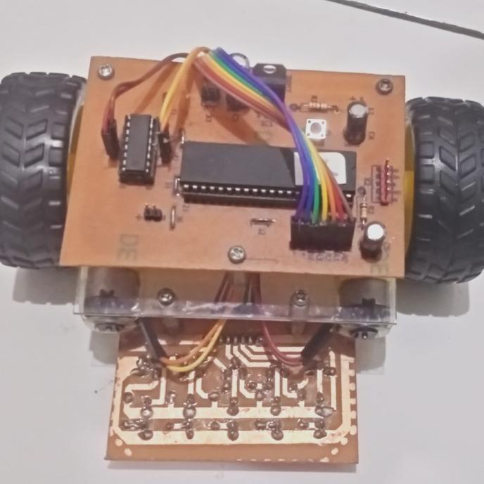 Jual ROBOT LINE FOLLOWER DIGITAL RAKITAN | Shopee Indonesia