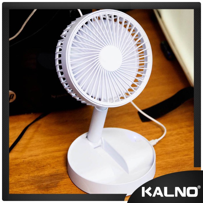 Jual Kipas Bulat Portable Foldable Fan 2 Kecepatan Dilipat Adjustable ...