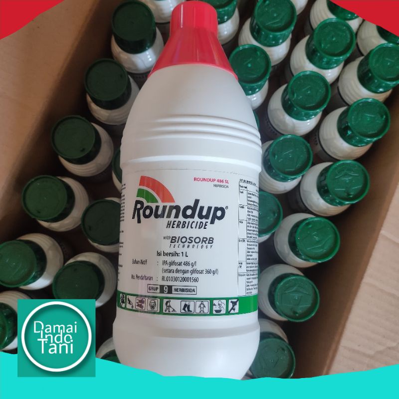 Jual Herbisida Roundup Biosorb 486 SL - 1 L Obat Pembasmi Rumput ...