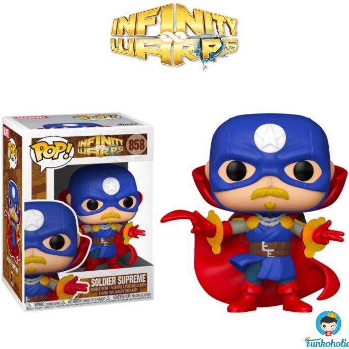 Jual Funko POP! Marvel Infinity Warps - Soldier Supreme with No Shield ...