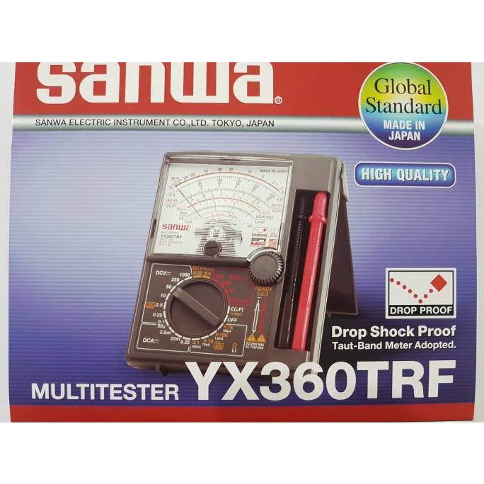 Jual ORIGINAL Multitester / Multimeter Analog Sanwa YX360TRF | Shopee ...