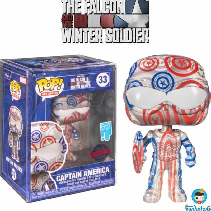 Jual Funko POP! Marvel Patriotic Age TFATWS - Captain America w ...