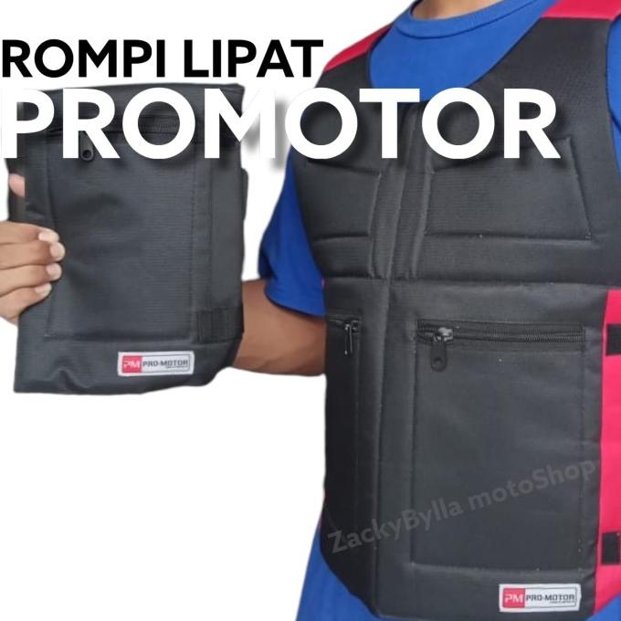 Jual Rompi Motor Pelindung Dada Bikers Lipat Smart Vest tor Pro Motor ...