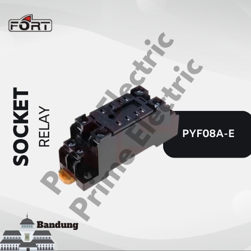 Jual Socket Relay PYF08A-E 8 PIN FOR RELAY MY-2 H3Y MERK FORT | Shopee Indonesia
