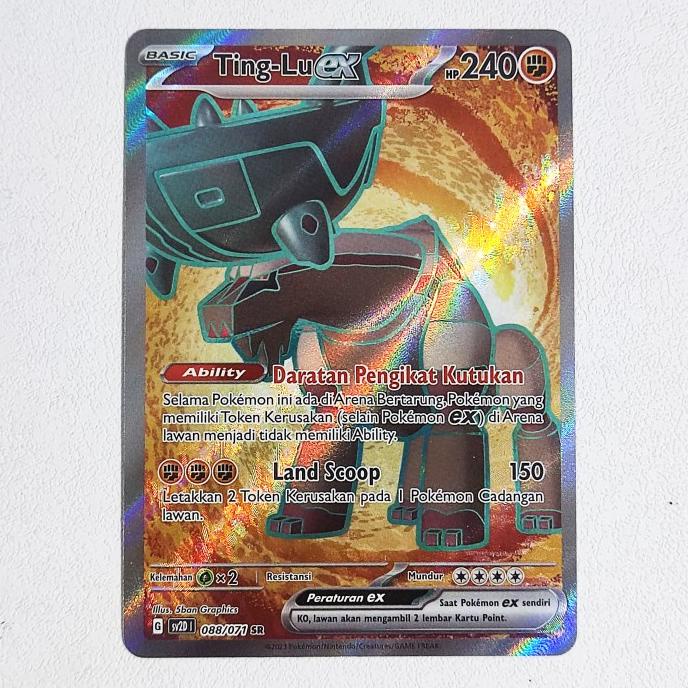 Jual Ting-Lu ex SR 088/071 SV2D - Kartu Pokemon Indonesia | Shopee Indonesia