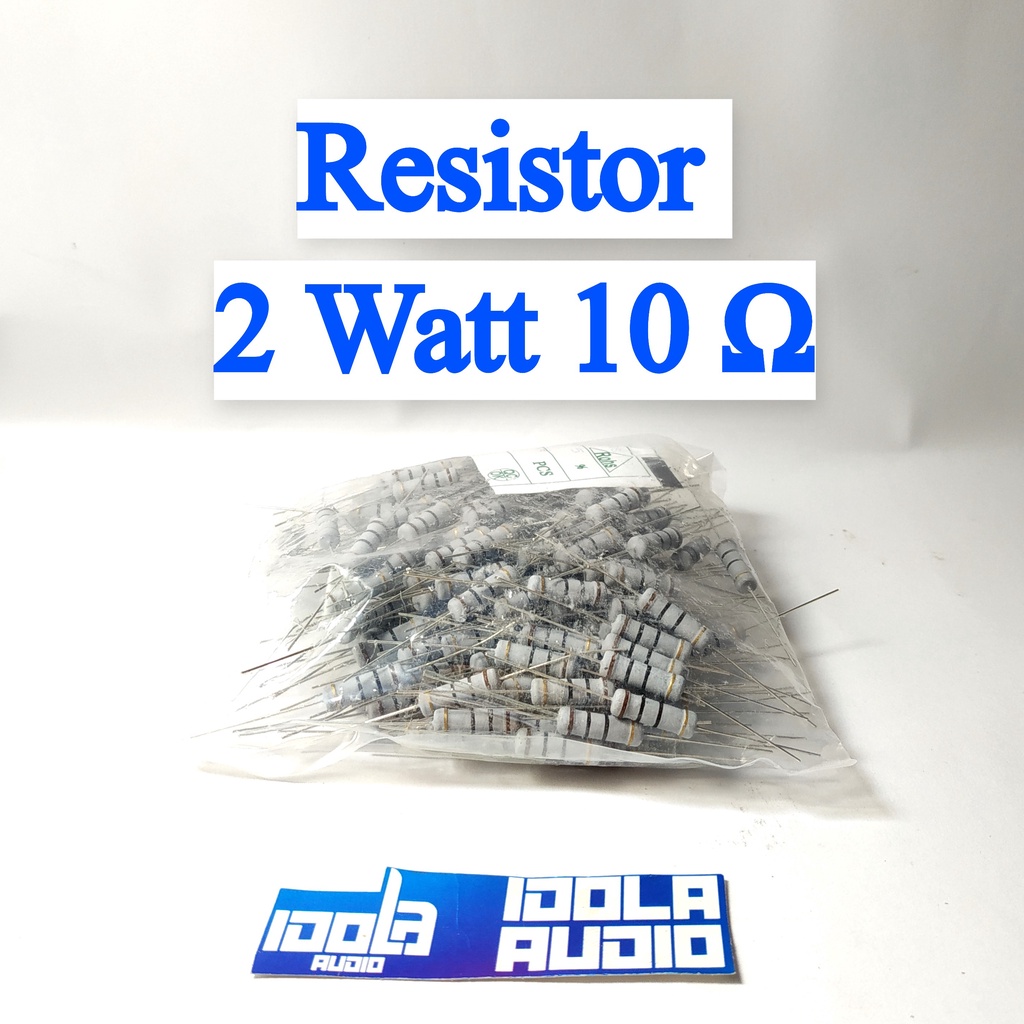 Jual (10 PCS) Resistor 2 Watt 10 Ohm / 100 Ohm / 2 Ohm 2 | Resistor 2 W 10 Ohm / 100 Ohm / 2 Ohm ...