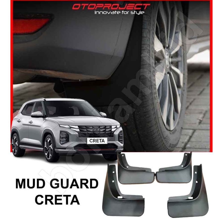 Jual Mud Guard HYUNDAI CRETA Otoproject Mudguard Karpet Penahan Lumpur ...