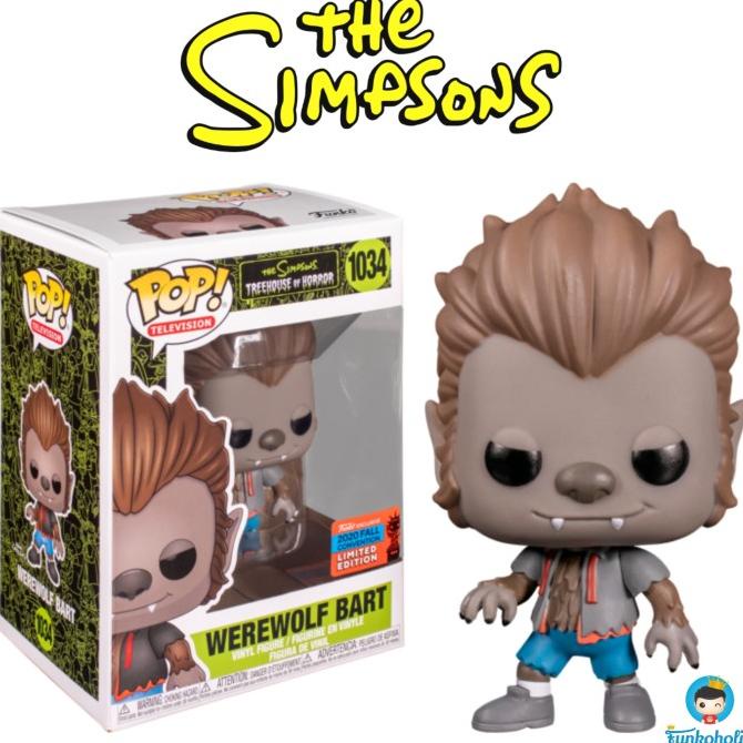 Jual Funko POP! Simpsons Treehouse of Horror - Werewolf Bart NYCC ...