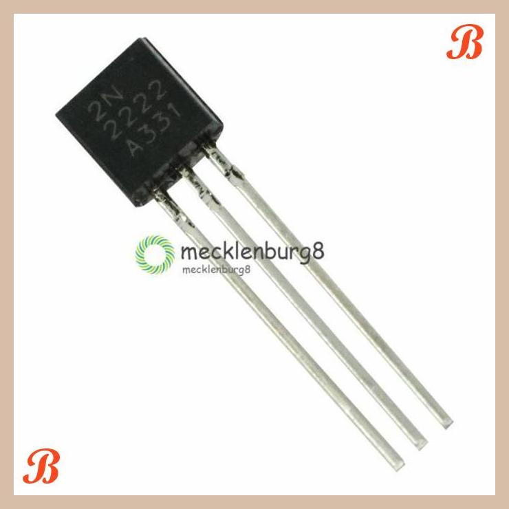 Jual | ES | 2N 2222 2N2222 2N2222A 2222A NPN BJT TRANSISTOR TR 0.8A 50V ...