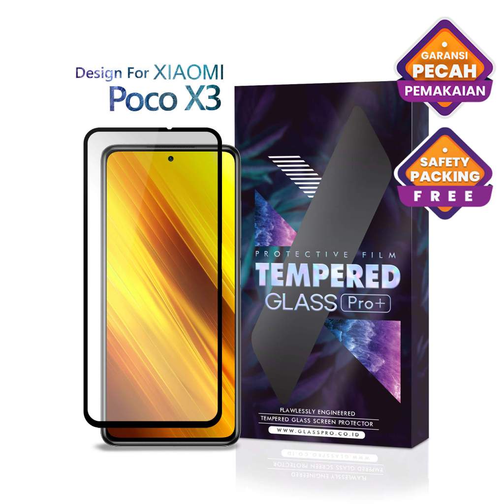 Jual Premium Tempered Glass Xiaomi Poco All Series Poco F2 Pro / F3 / F4 / F4 GT / F5 / F5 Pro ...