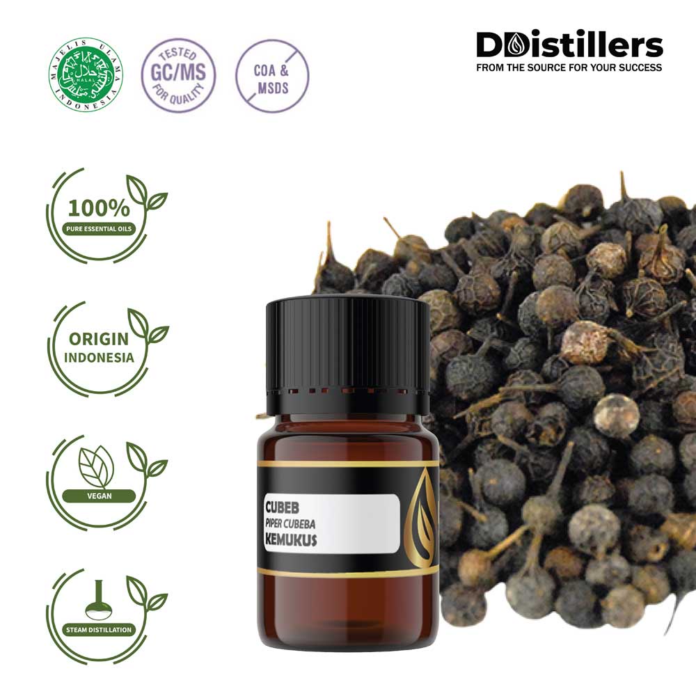 Jual Cubeb / Kemukus Essential Oil Pure 100%, 2ML-10ML GS | Shopee ...