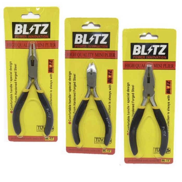 Jual Paket 3Pcs Tang Mini 4,5 In Blitz 3 Pcs ( Kombinasi,Potong,Lancip ...