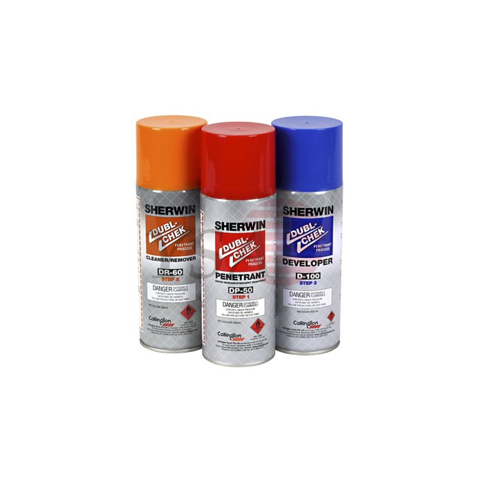 Jual Baru Paket A Sherwin Double Check Penetrant Cleaner/Remover ...
