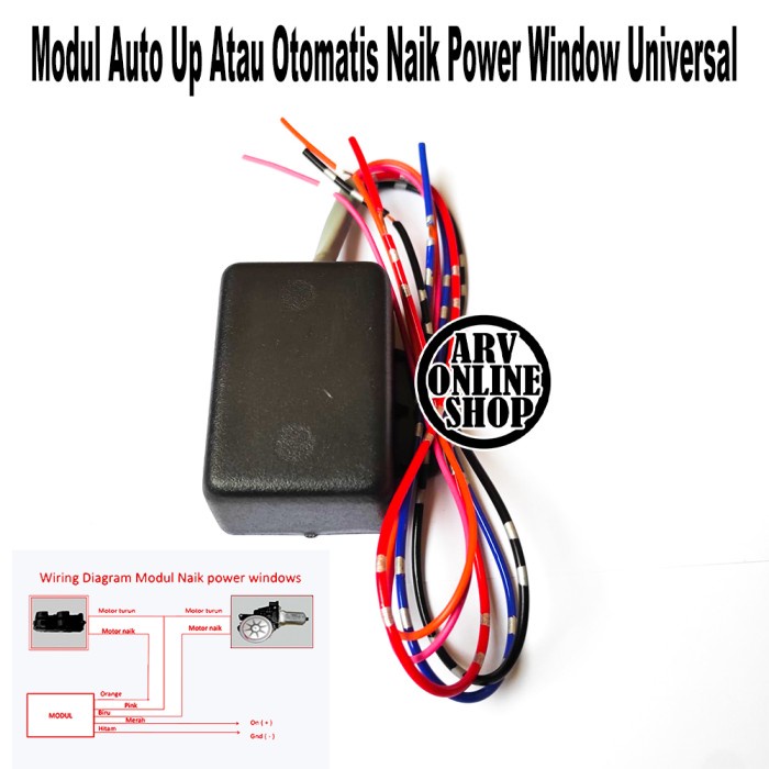 Jual Modul Otomatis Naik Power Window Pintu Mobil Atau Auto Up Power ...